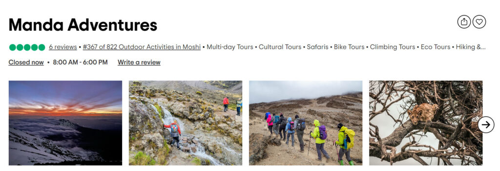 【7社比較】オススメ現地ツアー会社でキリマンジャロ登山へ！費用やガイドは？